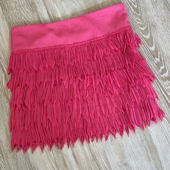 Philosophy | Skirts | Philosophy Raspberry Chiffon Ruffle Layer Skirt 8 ...